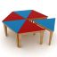 MESA INFANTIL TRIANGULAR - Forma y Color