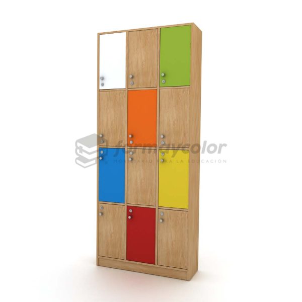 LOCKER 4X3 XL - Forma y Color