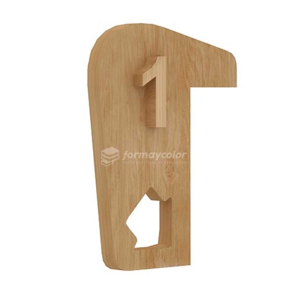 Organizador de Puff Infantil - Forma y Color