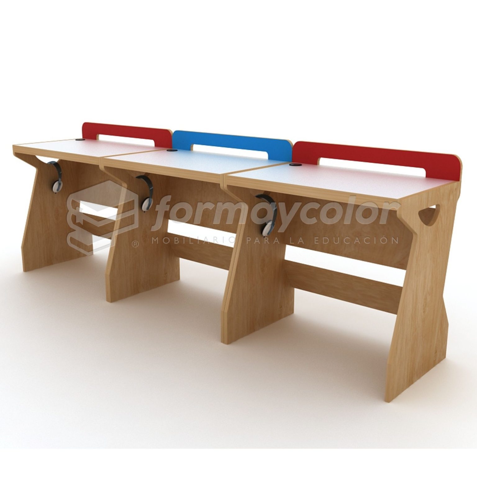 MUEBLE MODULAR DE COMPUTACIÓN - Forma y Color